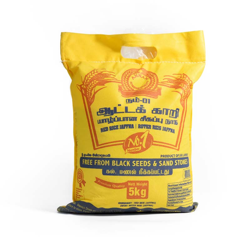 Red Rice Jaffna | 5Kg - Transfood Lanka